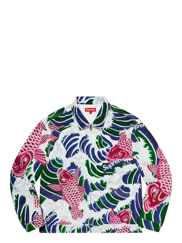 Supreme Waves Work Jacket - Multi-color