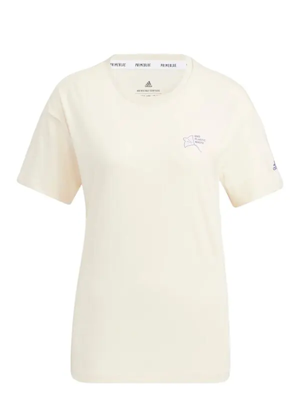 Adidas Parley Ocean Plastic Graphic T-shirt - White