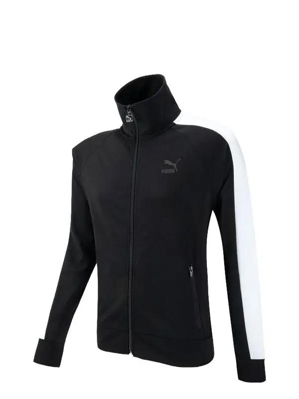 PUMA Classics T7 Track Jacket - Black/white