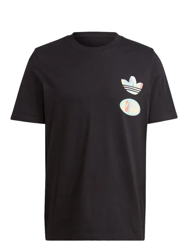 Adidas Originals Enjoy Summer Front/back Graphic Tee - Black