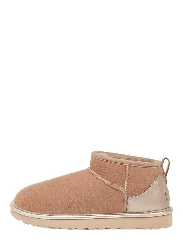 UGG Classic Ultra Mini Shine Boots - Beech Wood