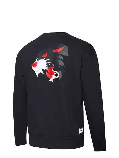 PUMA Pullover With Graphic Back Print - Black