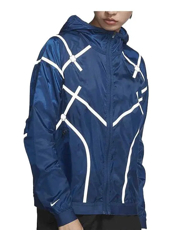 Nike As W Nk City Rdy Jkt Jacket Hd - Blue
