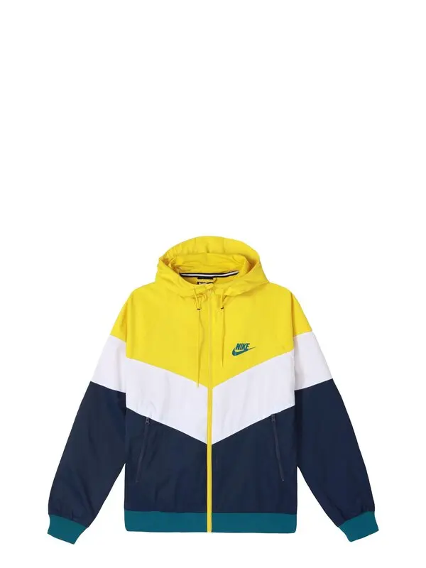 Nike Windrunner Colorblock Track Jacket - Yellow