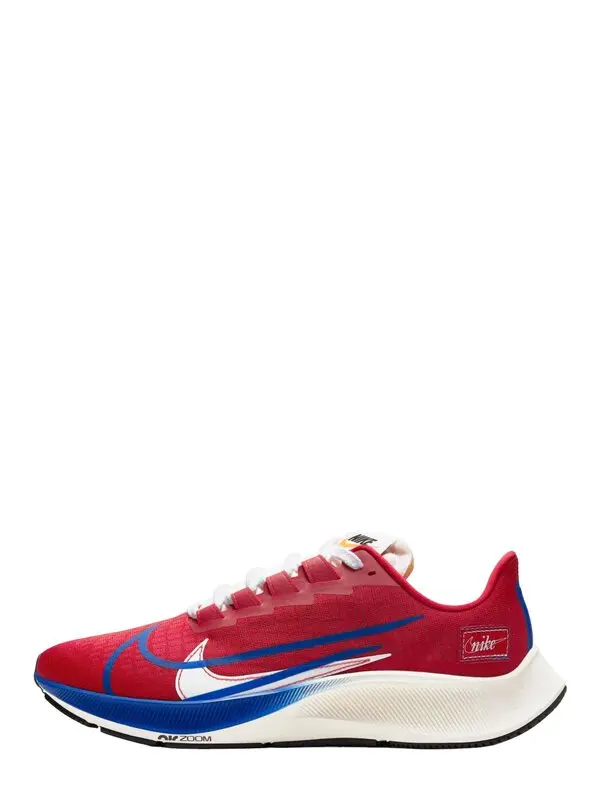 Nike Zoom Pegasus 37 Premium Athletic Sneakers - Black/blue/white