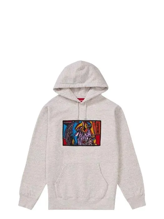 Supreme Chainstitch Hooded Sweatshirt - Grey