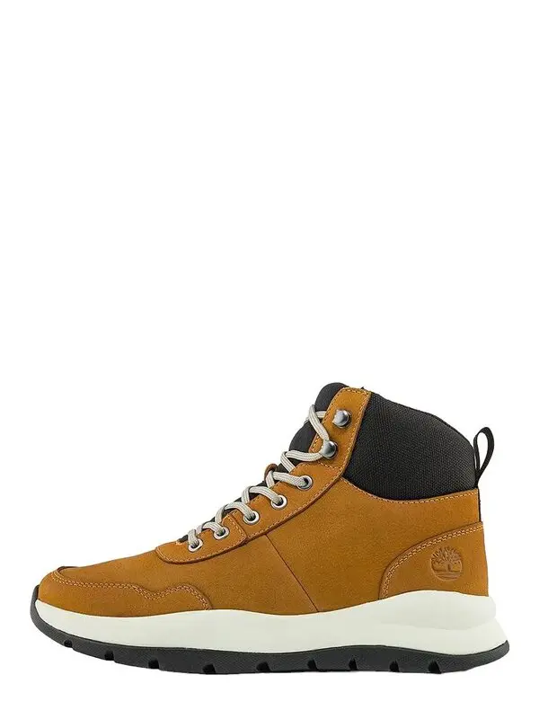 Timberland Boroughs Project Lightweight Mid Sneaker Boots - Yellow/white/black
