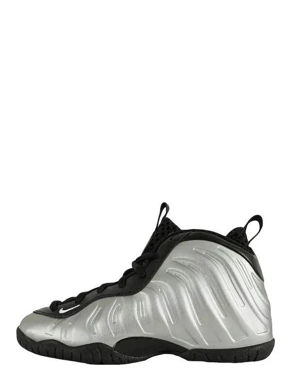 Nike Little Posite One 'chrome' Sneakers - Black/silver