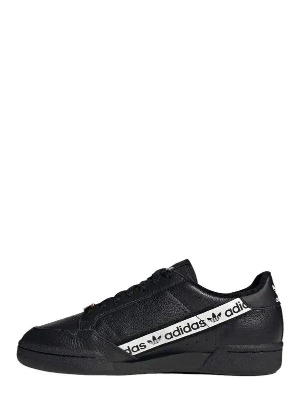 Adidas Continental 80 "wordmark Side Stripe" Sneakers - Black