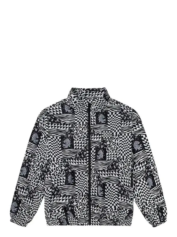 VANS Ss22 Grid Full Print Jacket - Black