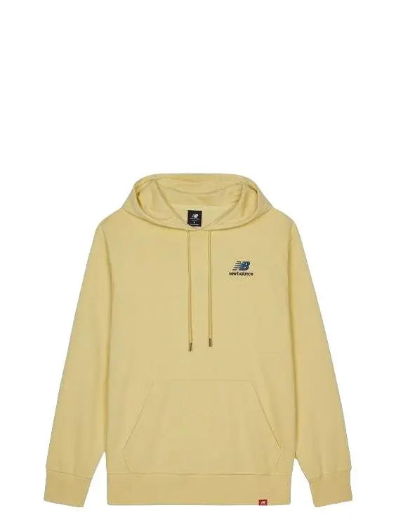 NEW BALANCE Embroidered Logo Sports Pullover - Yellow