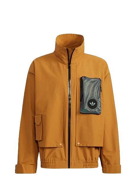 Adidas Originals Contrasting Colors Pocket Logo Sports Jacket - Default Color