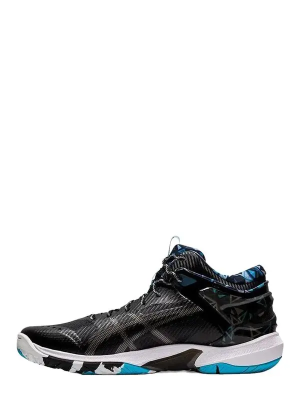 Asics Gel Burst 24 Ge High Top Athletic Sneakers - Black