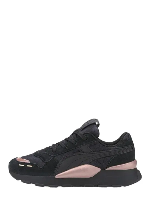 PUMA Rs 2.0 Mono Metal Rose Gold Sneakers - Black