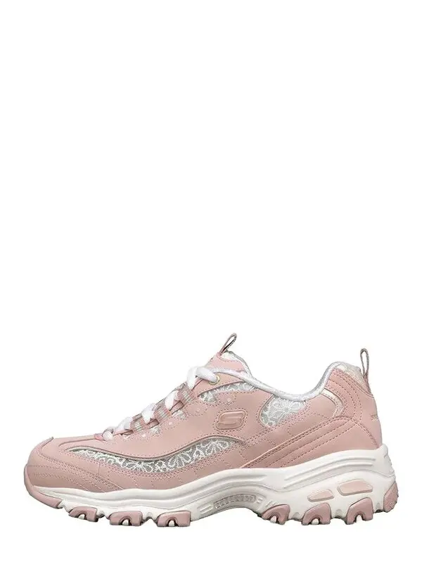 Sketchers D'lites 1.0 Athletic Sneakers - Red