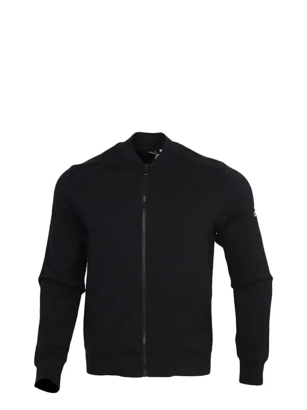Adidas Training Zip-up Logo Jacket - Black