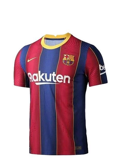 Nike Fc Barcelona 20-21 Authentic Home Jersey - Red/blue