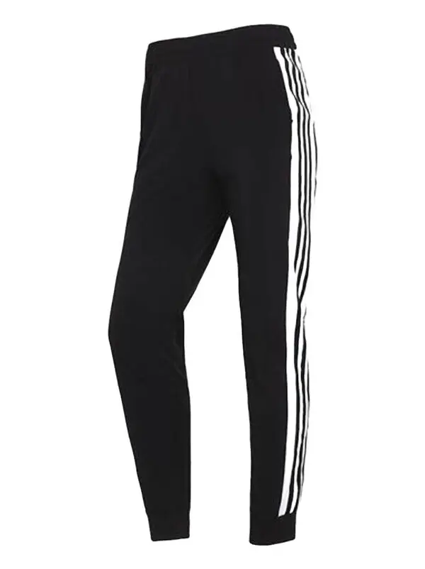 Adidas Woven Jogger Pants With Three-stripes - Black/white