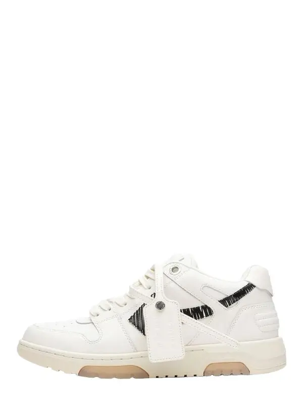 Off-White Out Of Office" Low Top Sneakers - Creamy