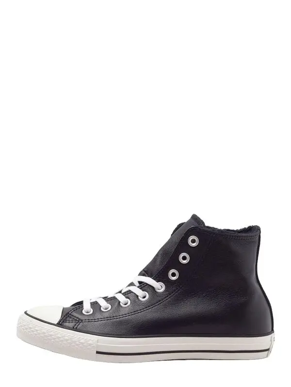 CONVERSE Chuck Taylor All Star Leather High Top Sneakers - Black
