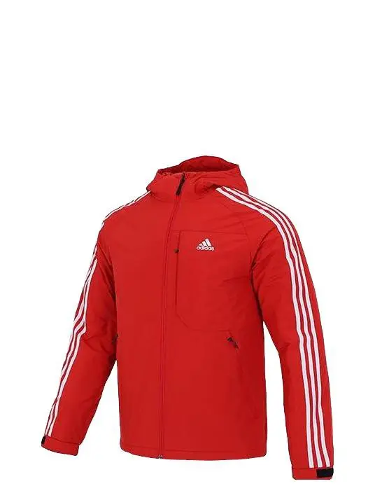 Adidas 3-stripes Hooded Down Jacket - Default Color