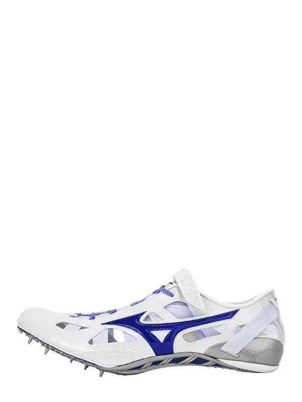 Mizuno Chrono Inx Sp Athletic Spikes - White/blue