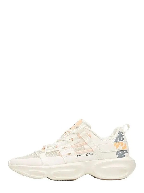 ANTA Mixed Training Sneakers - White/orange/grey