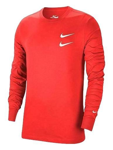 Nike Swoosh Long Sleeve T-shirt - Red