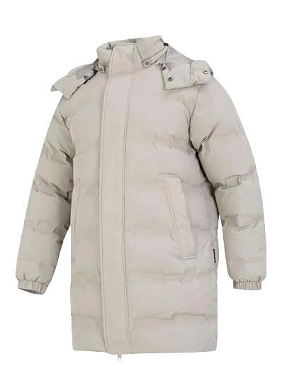 NEW BALANCE Longline Puffer Jacket - Grey