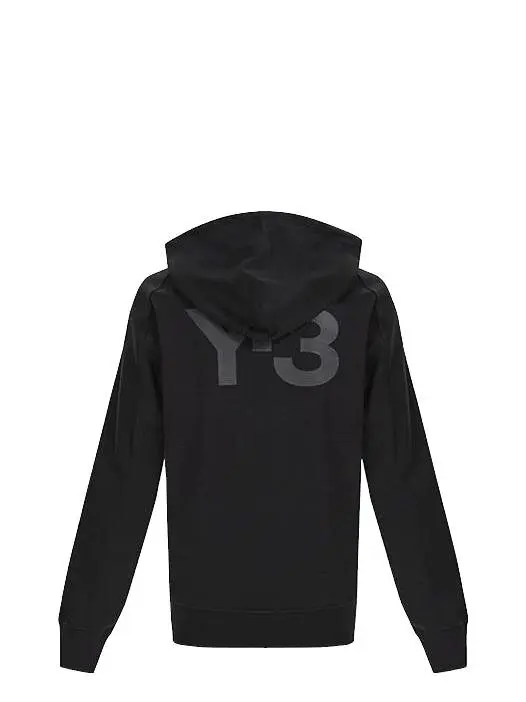 Adidas Y-3 Classic Back Large Logo Hoodie - Black
