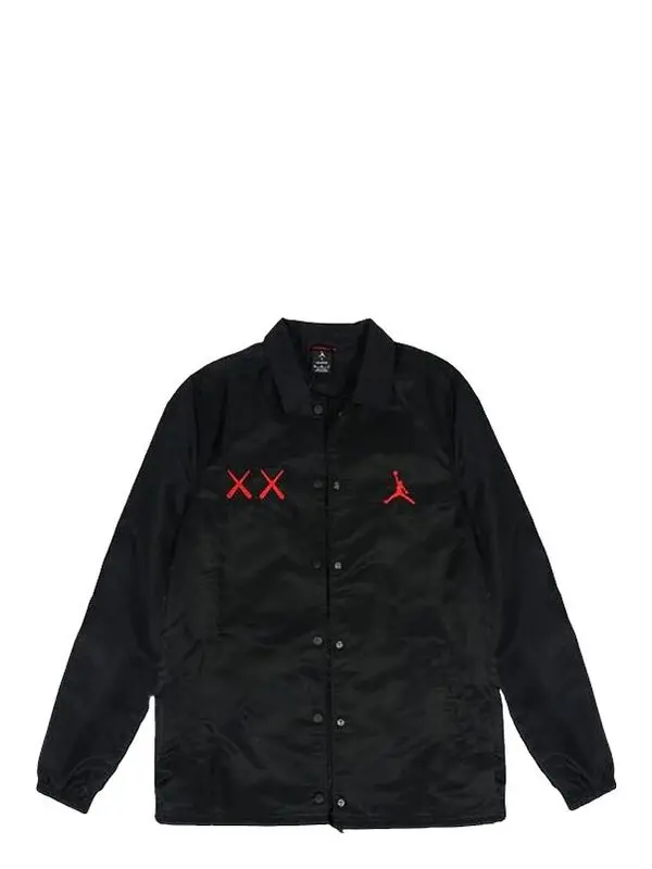 JORDAN Kaws Coaches Jacket - Black