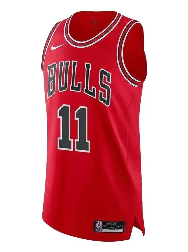 Nike X Nba Chicago Bulls Icon Edition 22-23 Swingman Jersey - Red/black