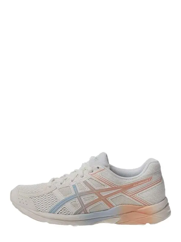 Asics Gel-contend 4 Athletic Sneakers - White/orange