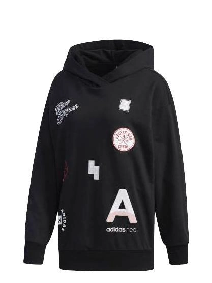 Adidas Neo Cs Sv Hdy Sports Hoodie - Black