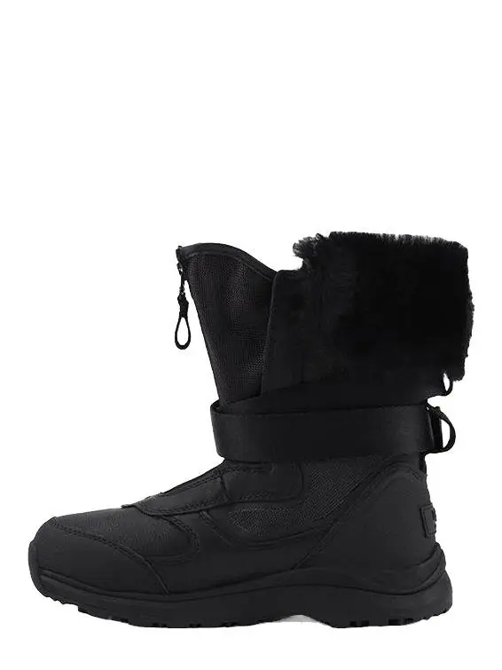 UGG Tahoe Zip Up Boots - Black