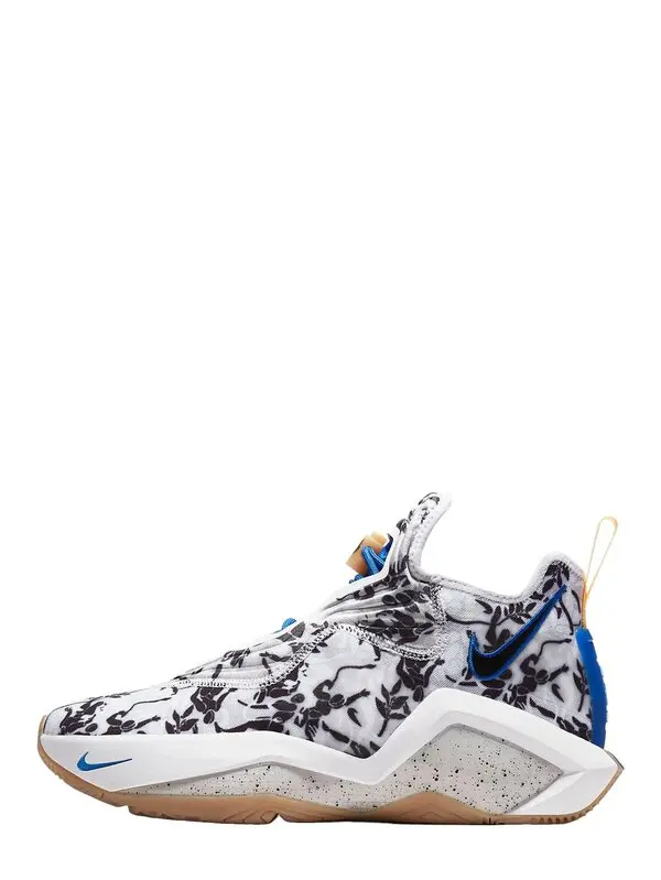 Nike Lebron Soldier 14 'sisterhood' High Top Sneakers - Black/white/blue