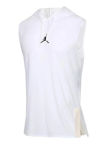 JORDAN Dri-fit Training Sleeveless Vest - White