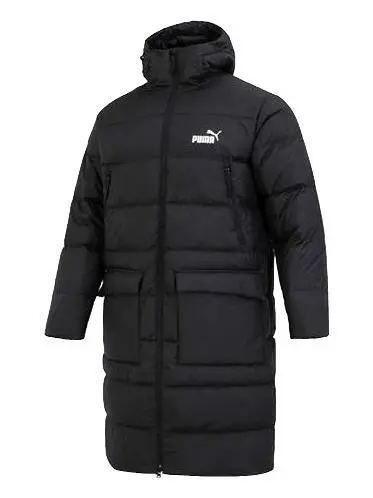 PUMA Padded Parka With Hood - Black