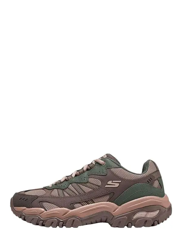 Sketchers Arch Fit Footsteps Lace-up Sneakers - Brown