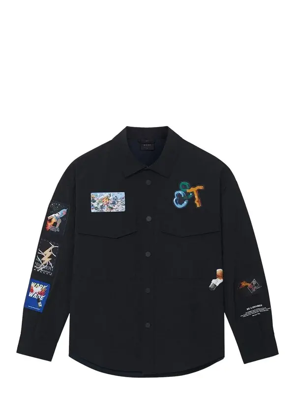 LI-NING Way Of Wade Embroidered Jacket - Black/multi-color