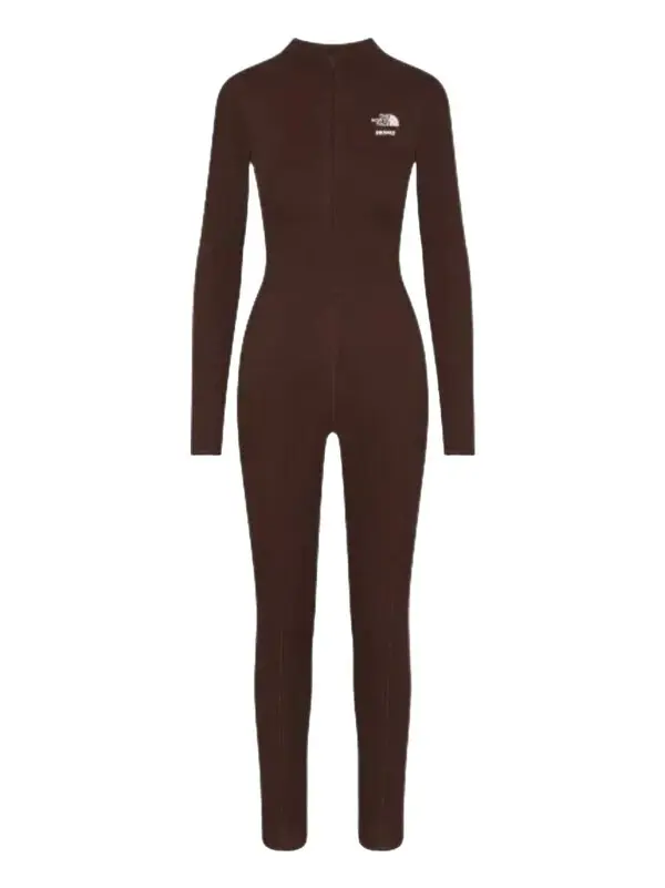 The North Face X Skims Fw24 Refina Bodysuit - Cocoa
