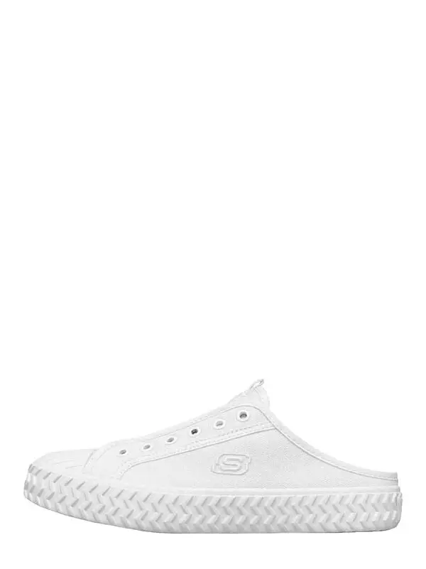 Sketchers Street Trax-cul De Sac Mules - White