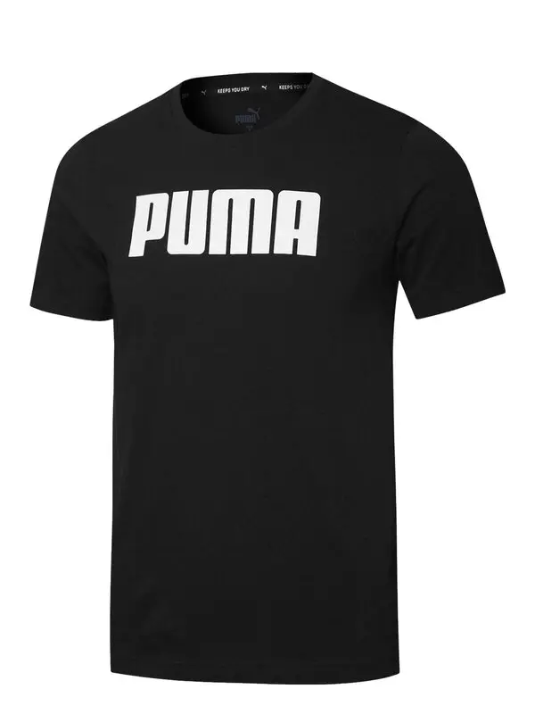 PUMA Active Logo T-shirt - Black