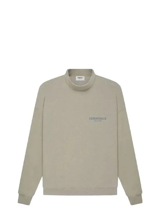 Fear Of God Ss21 Pull-over Mockneck - Moss