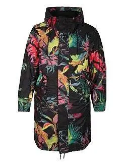 Nike Nsw Nsp Parka Aop Jacket - Black