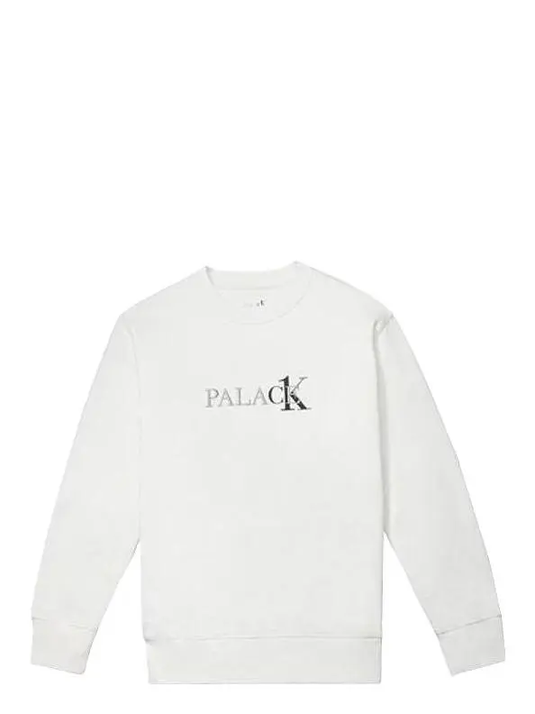 PALACE X Calvin Klein Crewneck Sweatshirt - White