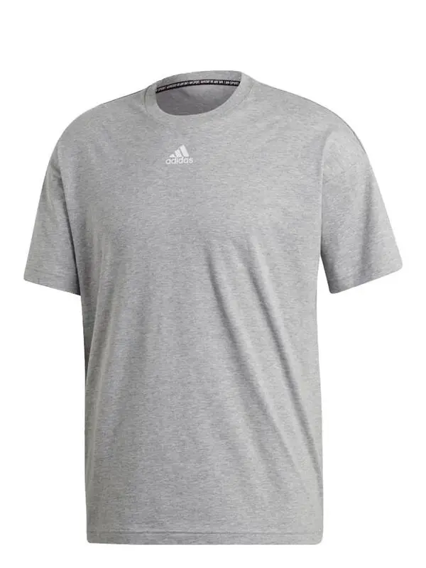 Adidas Logo Printing Stripe Causual Ventilate Male - Grey