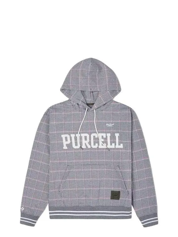 CONVERSE X Todd Snyder Crossover Series Plaid Pullover Hoodie - Grey
