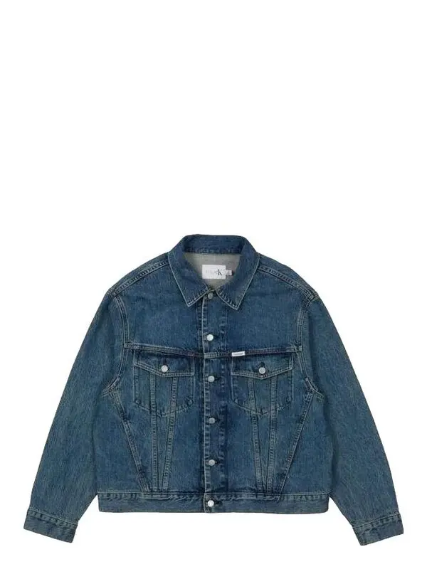 PALACE X Calvin Klein Relaxed Trucker Denim Jacket - Blue