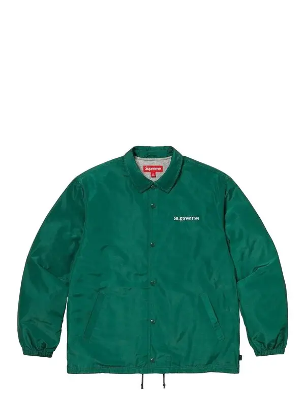Supreme Fw23 Week11 Nyc Coach Jacket - Green